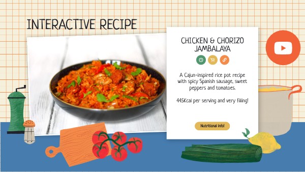 INTERACTIVE RECIPE | Genially
