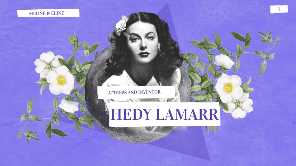 Hedy Lamarr presentation