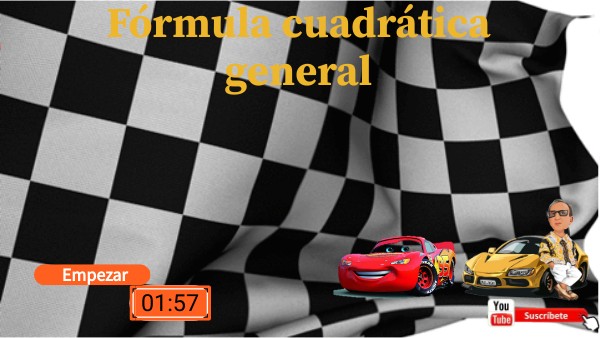 Fórmula cuadrática general