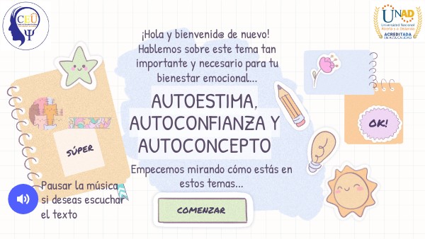 Autoestima, autoconfianza y autoconcepto | Genially
