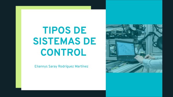 Tipos de sistemas de control