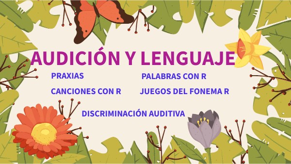 PRESENTACIÓN DEL FONEMA R | Genially