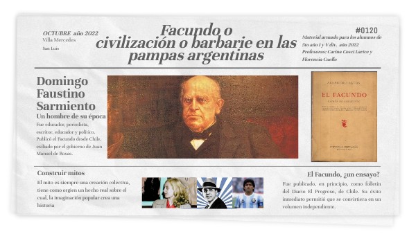 Facundo o Civilización y barbarie en las Pampas Argentinas | Genially