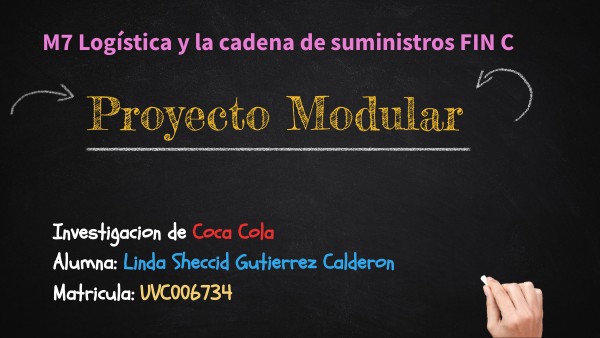 Proyecto Modular- Coca Cola | Genially
