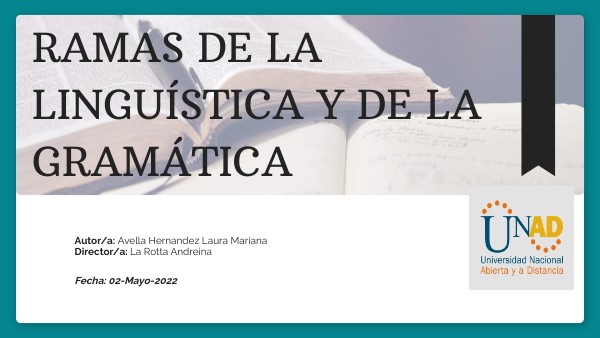 RAMAS DE LINGUÍSTICA Y GRAMÁTICA | Genially