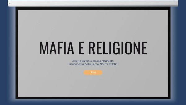 MAFIA E RELIGIONE | Genially