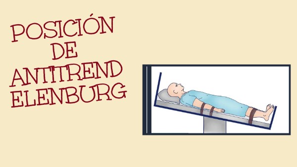 POSTURA ANTITRENDELENBURG | Genially