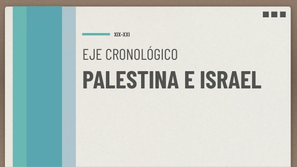 EJE CRONOLÓGICO