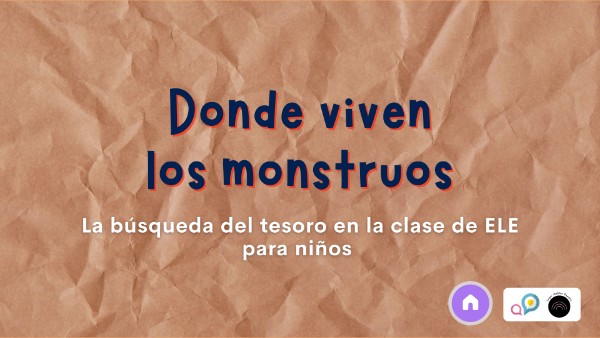 DONDE VIVEN LOS MONSTRUOS - Breakout - Curso ELE niños | Genially