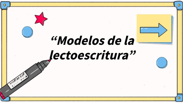 Modelos de la lectoescritura. | Genially