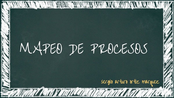 mapeo de procesos | Genially