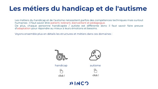 Métier du handicap et de l'autisme