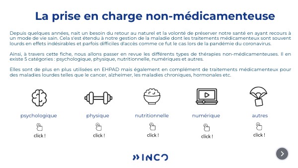 Prise en charge non-médicamenteuse