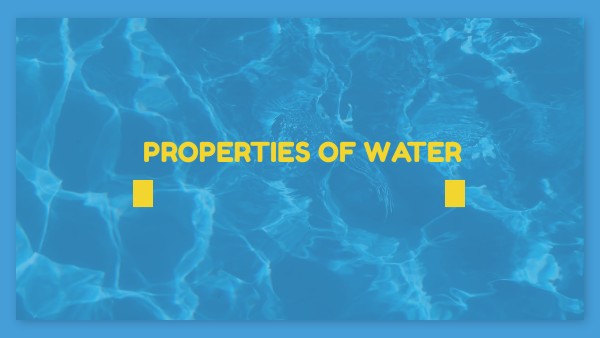 Properties of water 5th