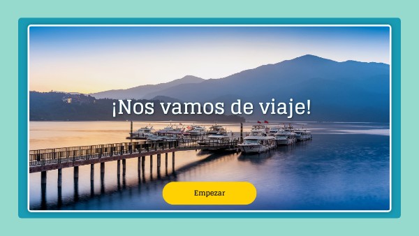 ¡NOS VAMOS DE VIAJE!