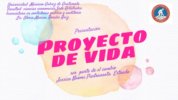 proyecto de vida | Genially