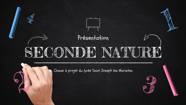 Candidature Seconde NATURE