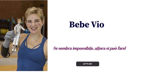 Bebe Vio PRESENTATION