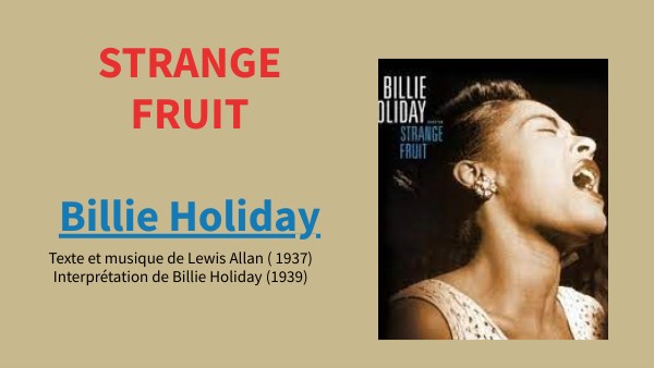 Strange fruit | Genially