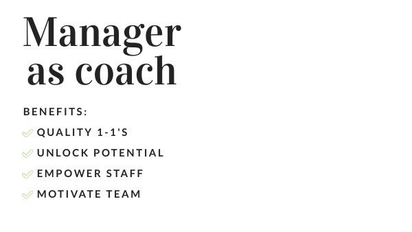 Manager as Coach