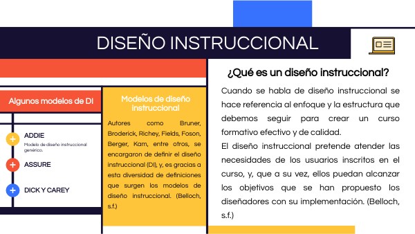 DISEÑO INSTRUCCIONAL | Genially
