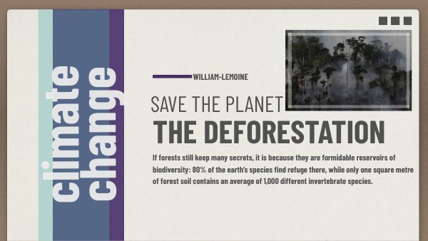 deforestation | Genially