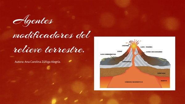 Modificadores del relieve terrestre. | Genially