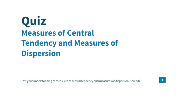 Quiz on Measures