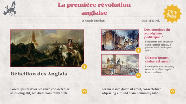 La révolution Anglaise - Lyanne