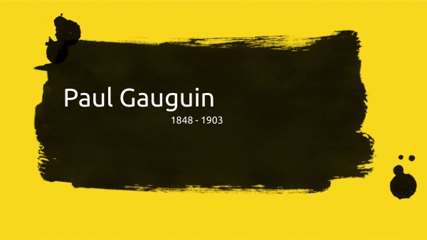 Paul Gauguin | Genially