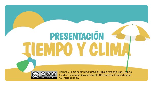 PRESENTACIÓN EL CLIMA | Genially