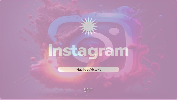 exposé SNT | Genially