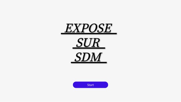 EXPOSE SDM
