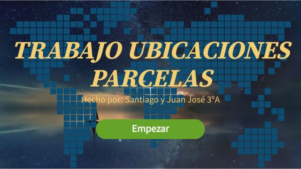 Ubicaciones parcelas