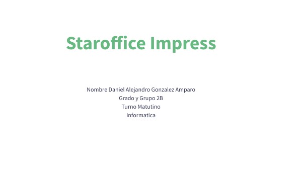 Staroffice Impress