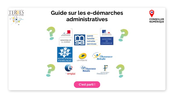 Guide sur les e-démarches administratives | Genially