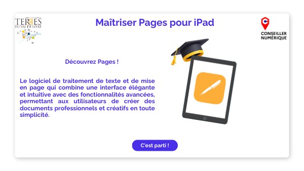 Apple - Maîtriser Pages pour iPad