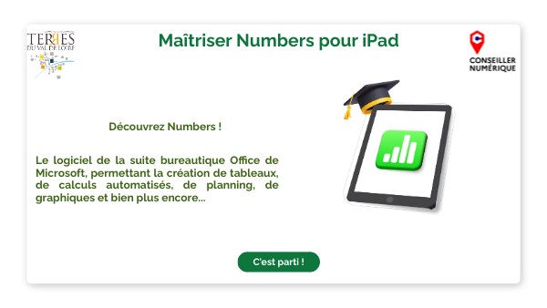 Apple - Maîtriser Numbers pour iPad | Genially