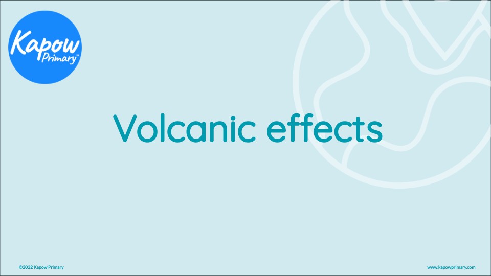 Volcanic effects
