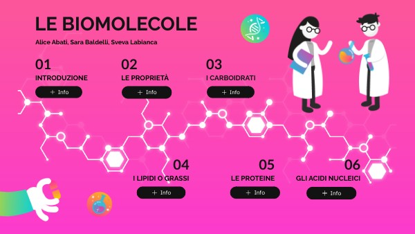 le biomolecole
