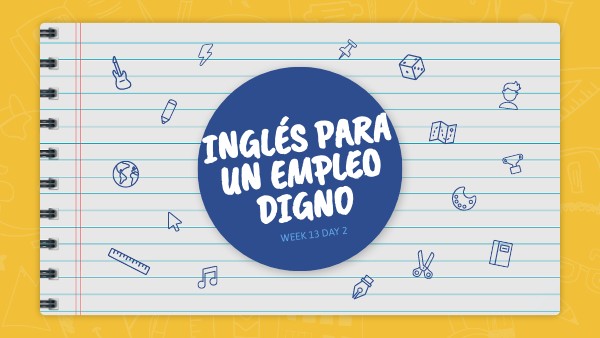 WEEK 13 DAY 2 | Genially