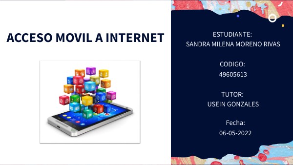 Acceso Movil a Intenet