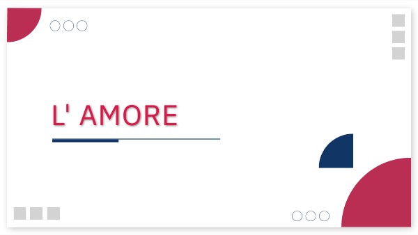 L'amore