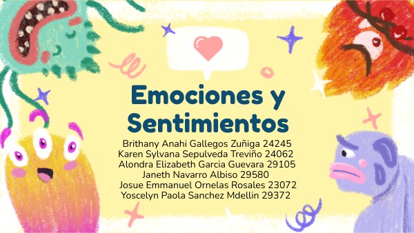 emociones y sentimientos | Genially