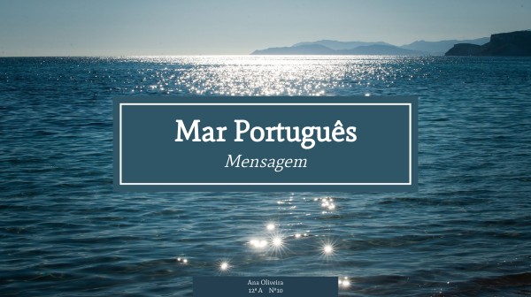 Mar português | Genially
