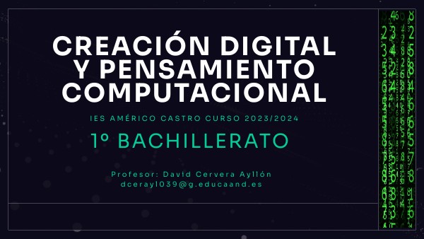 CREACIÓN DIGITAL Y PC | Genially