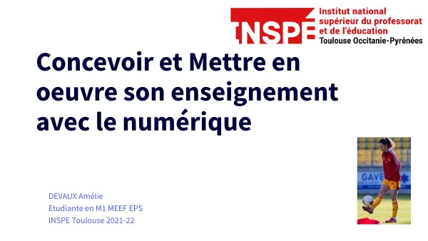Présentation numérique S8