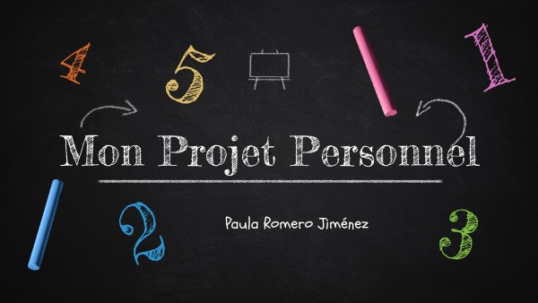 Copia - MON PROJET PERSONNEL | Genially