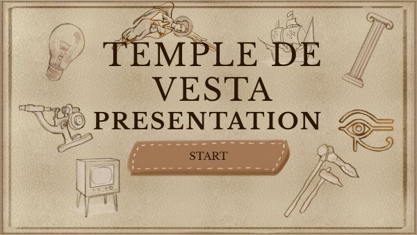 Temple de vesta | Genially