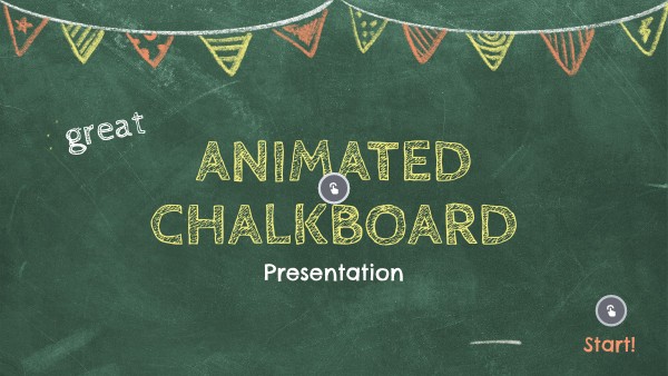 ANIMATED CHALKBOARD PRESENTATION | Genially